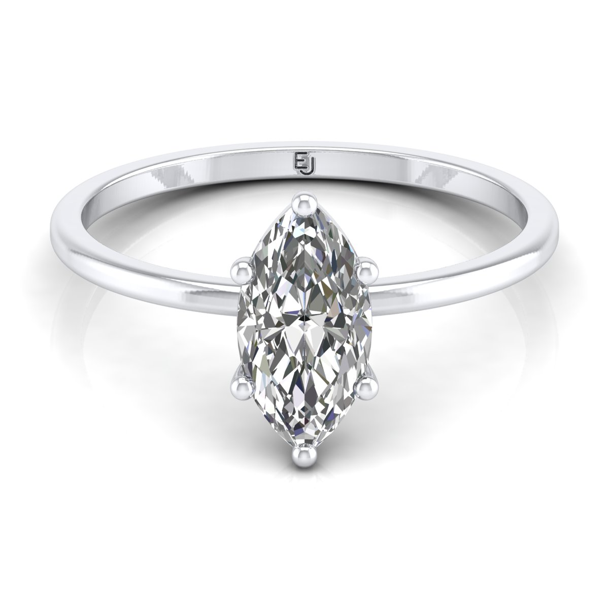 Certified Marquise Diamond Ring I Engagemmend Rings by ETIKA